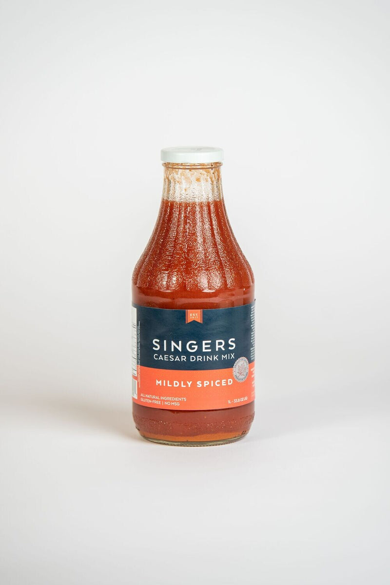 Singers Canada's Best Caesar Mix (MIldly Spiced') -6 x 1L bottles ...