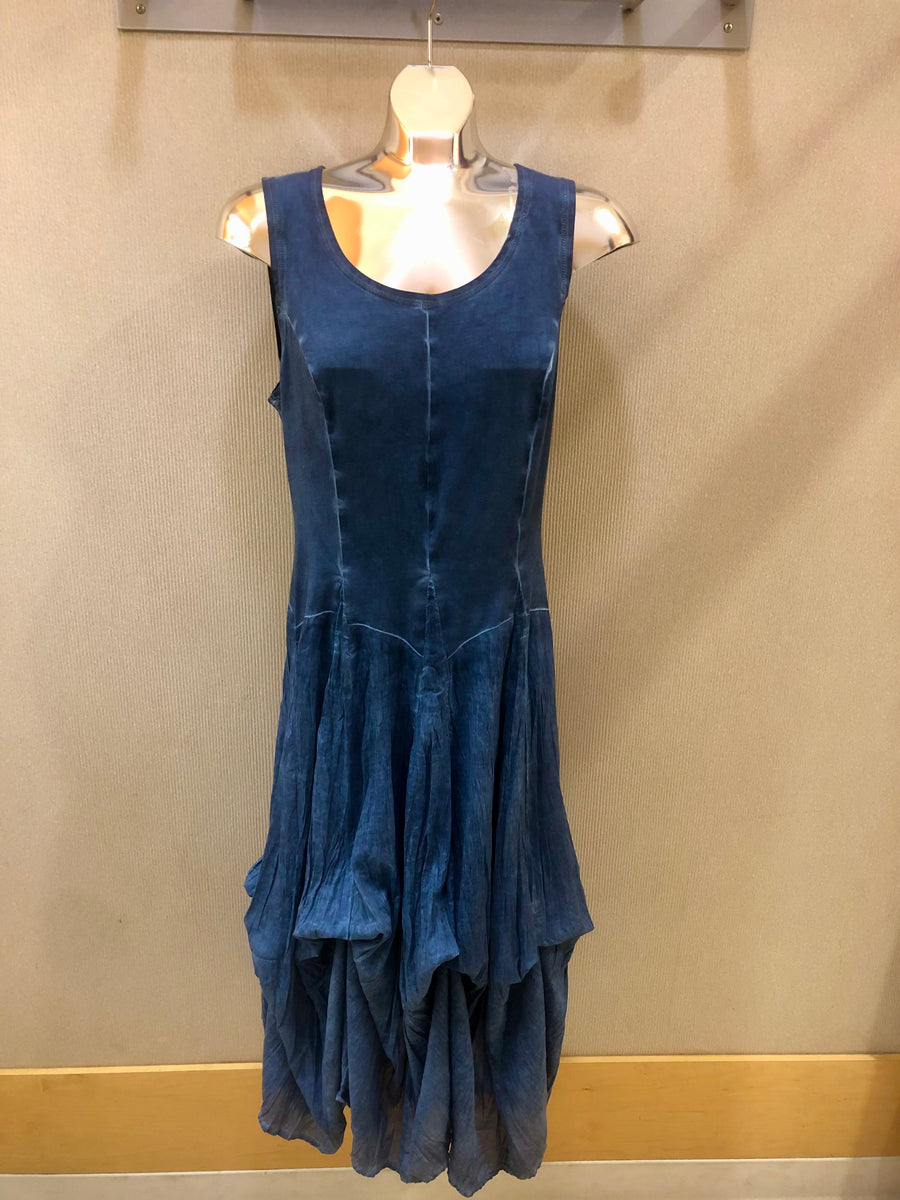 Denim Bubble Dress - L – BarterPay Online Marketplace