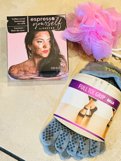 Koffee Body Scrub, Sponge and Toe socks 03-053 – BarterPay Online ...