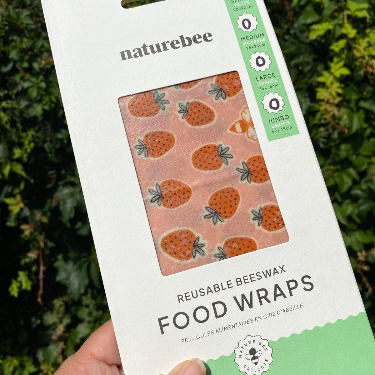 Strawberry Small Beeswax Wrap – BarterPay Online Marketplace