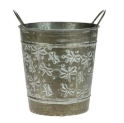 Galvanized Pail with Handles 10" – BarterPay Online Marketplace