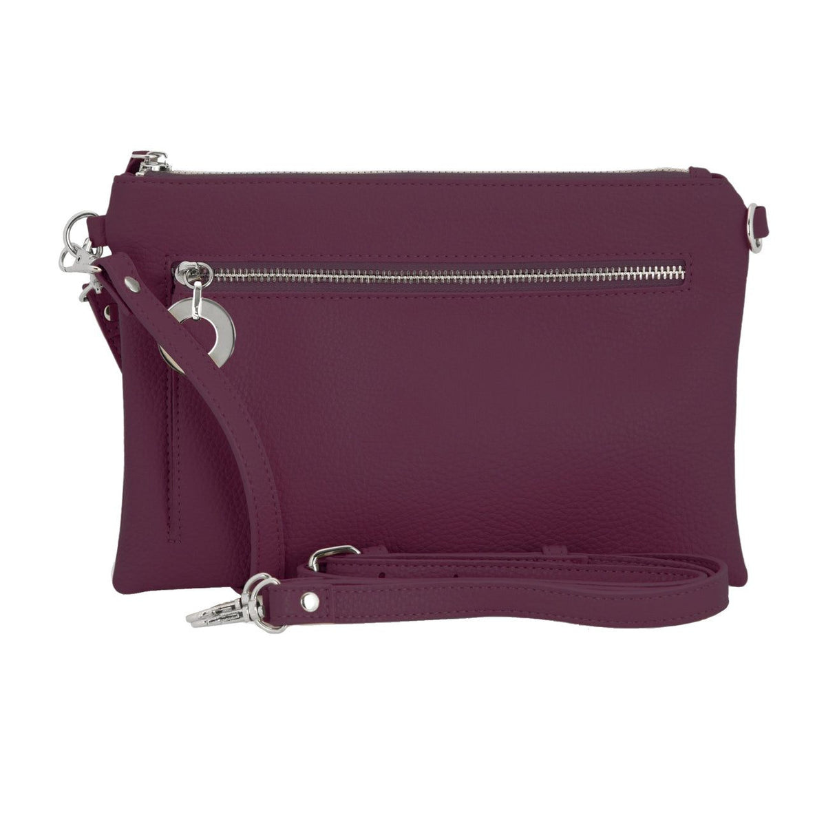 Christopher & Banks Vegan Leather Handbag -Purple – BarterPay Online ...